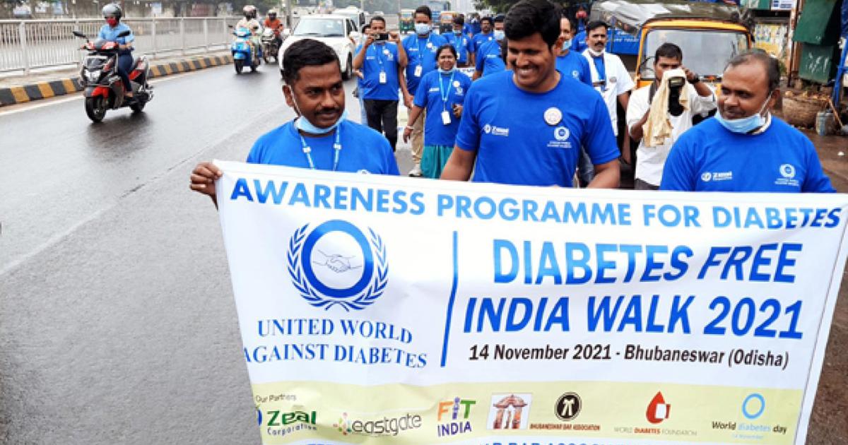 Retracing our steps – Global Diabetes Walk 2022